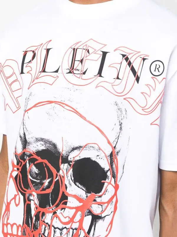 Philipp Plein Round Neck T-shirt - White
