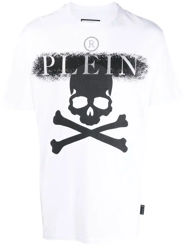 Philipp Plein Short Sleeve T-shirt - White