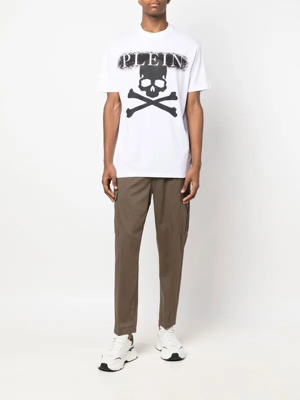 Philipp Plein Short Sleeve T-shirt - White