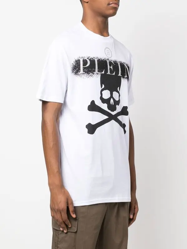 Philipp Plein Short Sleeve T-shirt - White