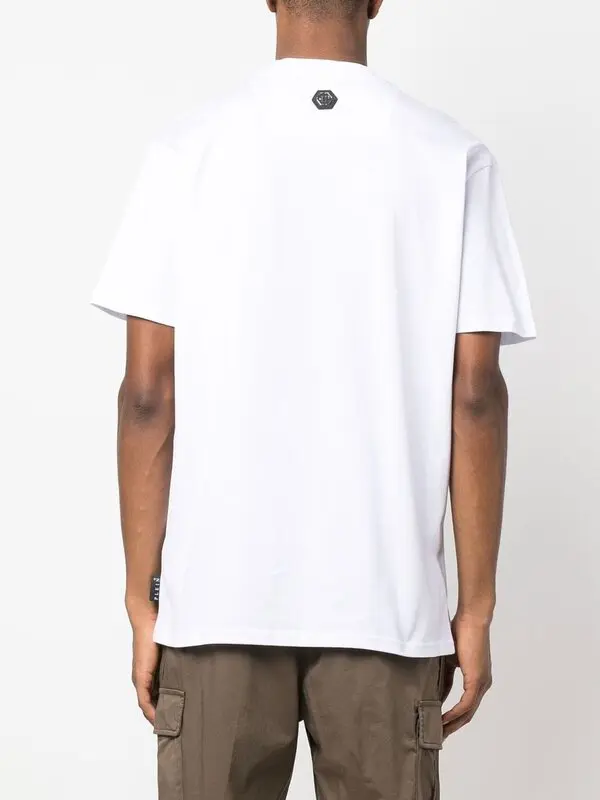 Philipp Plein Short Sleeve T-shirt - White