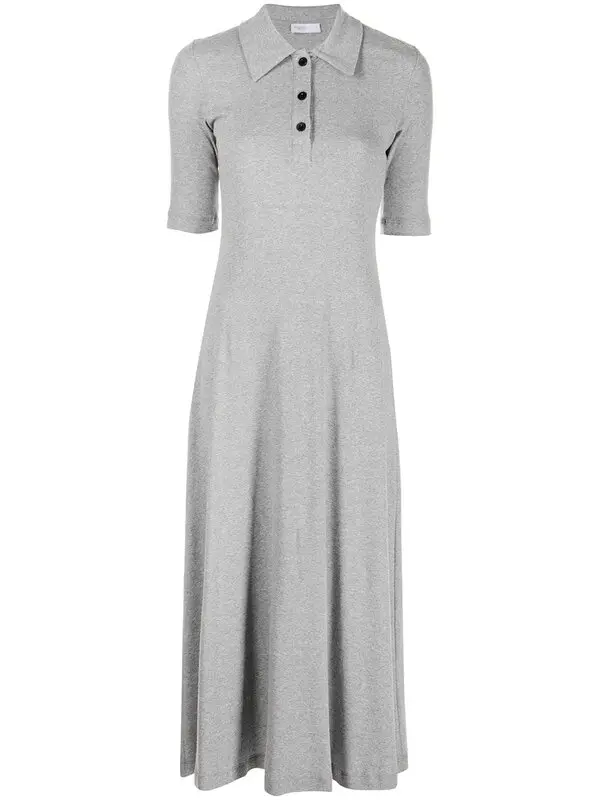 Rosetta Getty Polo Shirt Midi Dress
