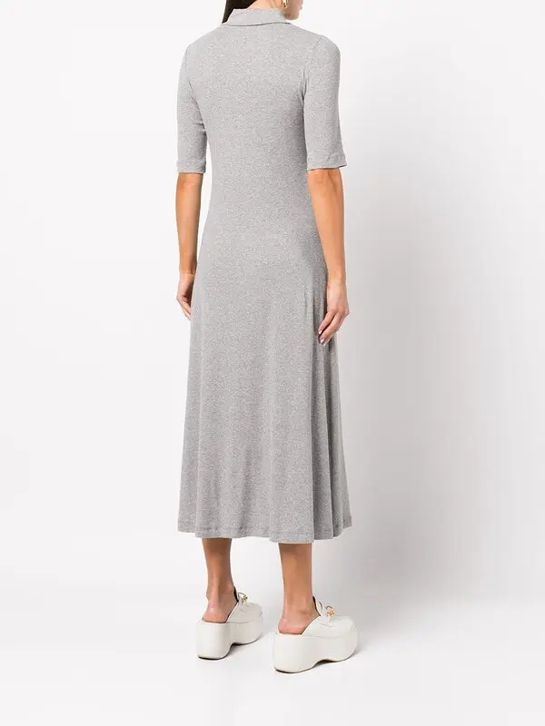 Rosetta Getty Polo Shirt Midi Dress
