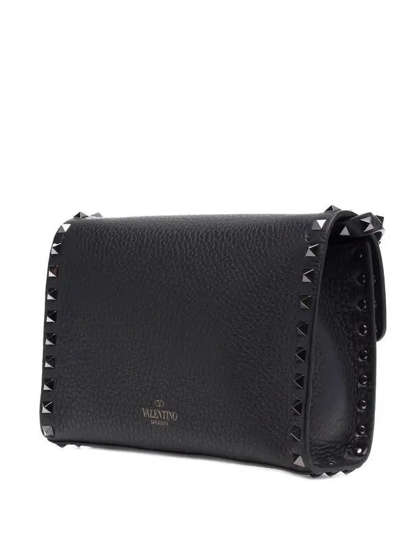 Valentino Garavani Small Rockstud Cross Body Bag - Black