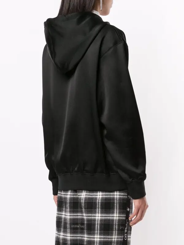 Off-White Graffiti Print Hoodie