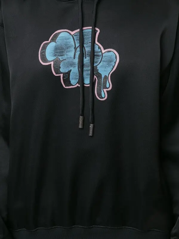 Off-White Graffiti Print Hoodie