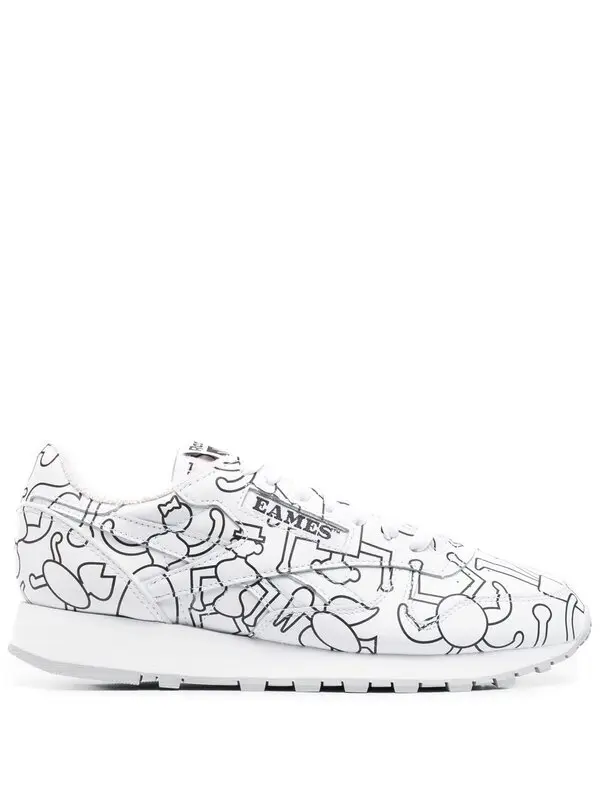 REEBOK X Eames Classic Low Top Sneakers - White