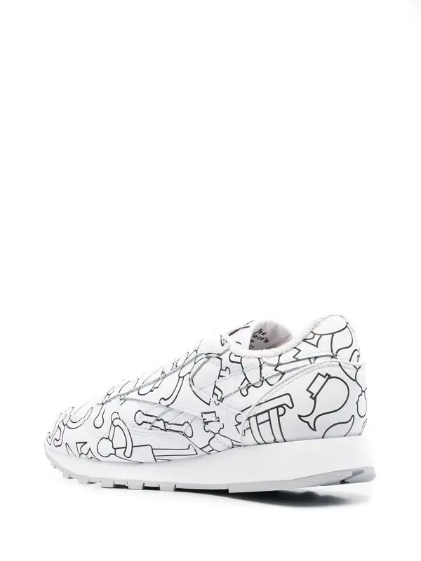 REEBOK X Eames Classic Low Top Sneakers - White