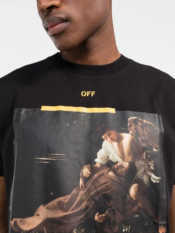Off-White Caravaggio-print T-shirt