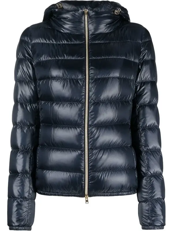 Herno Down-feather Padded Jacket - Blue