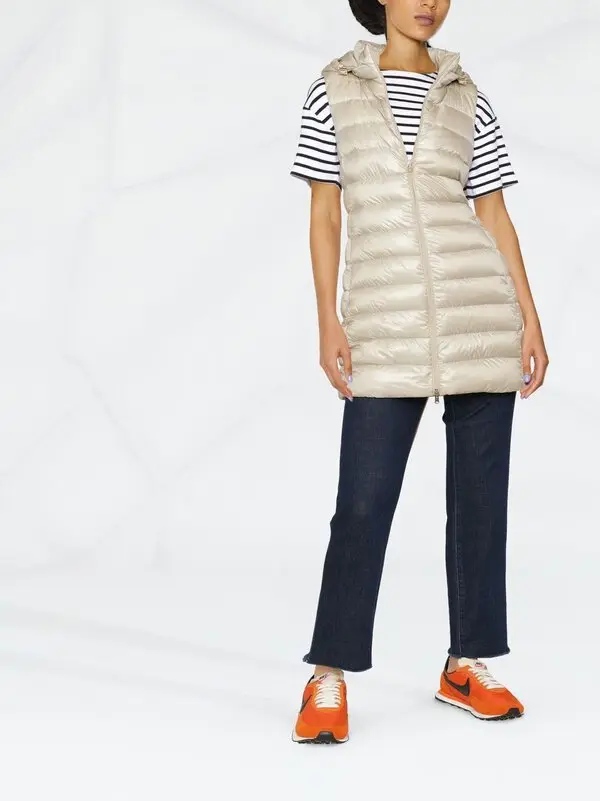 Herno Goose-down Padded Gilet - Neutrals
