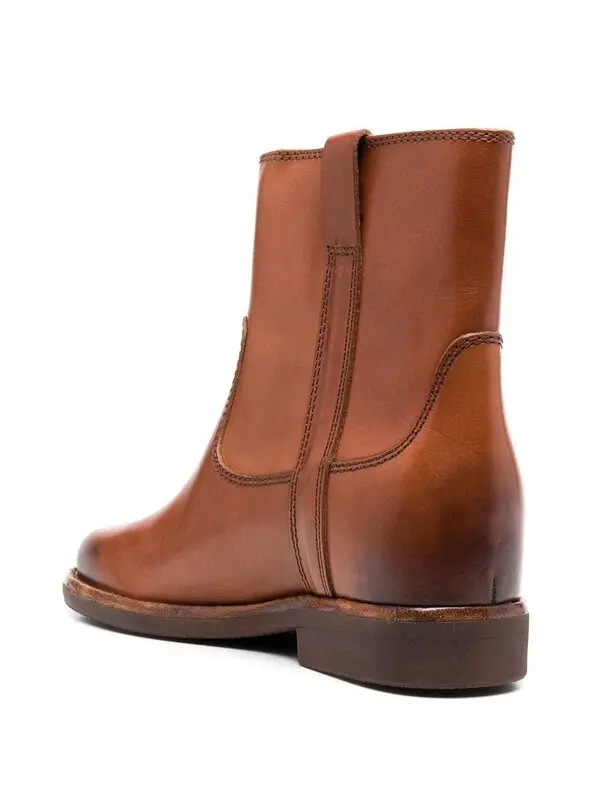 Isabel Marant Étoile Susee Leather Ankle Boots - Brown
