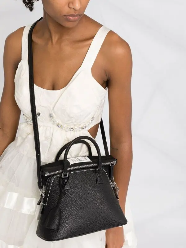 MAISON MARGIELA Mini 5ac Classique Top-handle Bag - Black