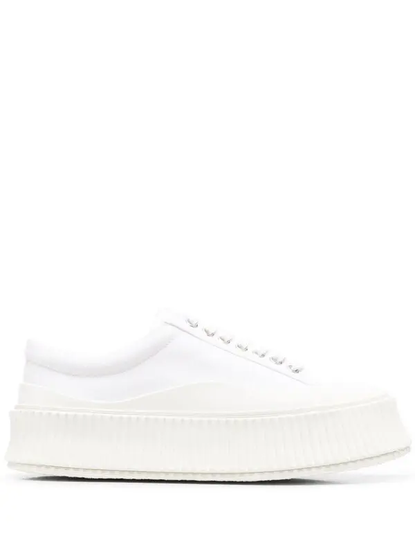 JIL SANDER Round-toe Lace-up Sneakers