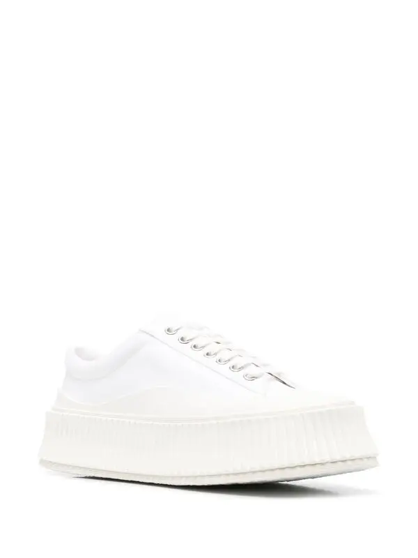 JIL SANDER Round-toe Lace-up Sneakers