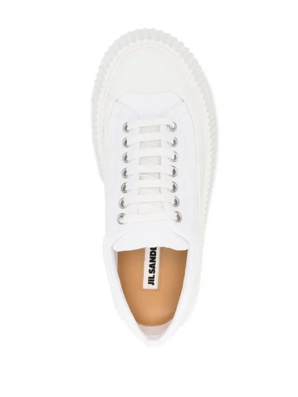 JIL SANDER Round-toe Lace-up Sneakers