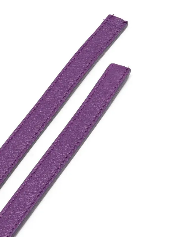 De Grisogono Flat Leather Bracelet - Purple
