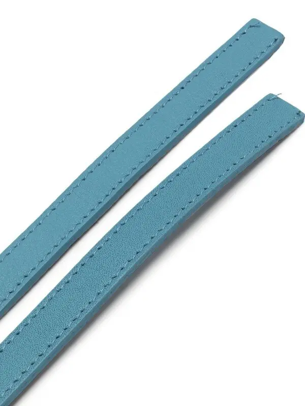 De Grisogono Flat Leather Bracelet - Blue