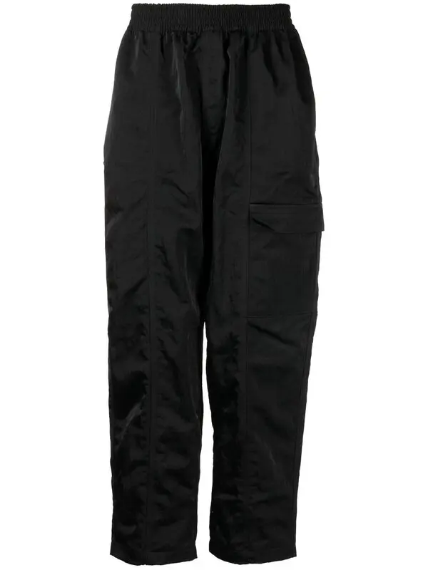 TRIBE AND TRUE Cropped Wide Leg Trousers