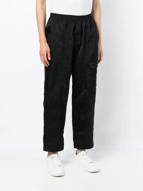 TRIBE AND TRUE Cropped Wide Leg Trousers