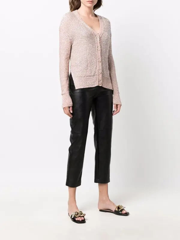 Stella McCartney Sequinned V-neck Cardigan