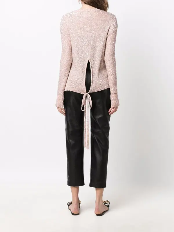 Stella McCartney Sequinned V-neck Cardigan