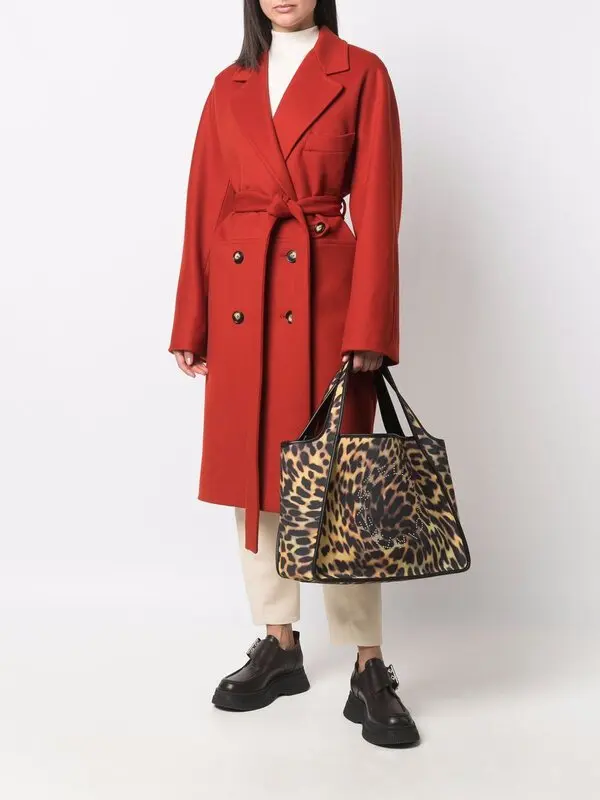Stella McCartney Double-breasted Belted Coat