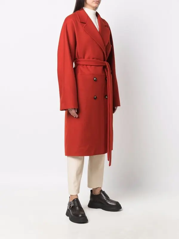 Stella McCartney Double-breasted Belted Coat