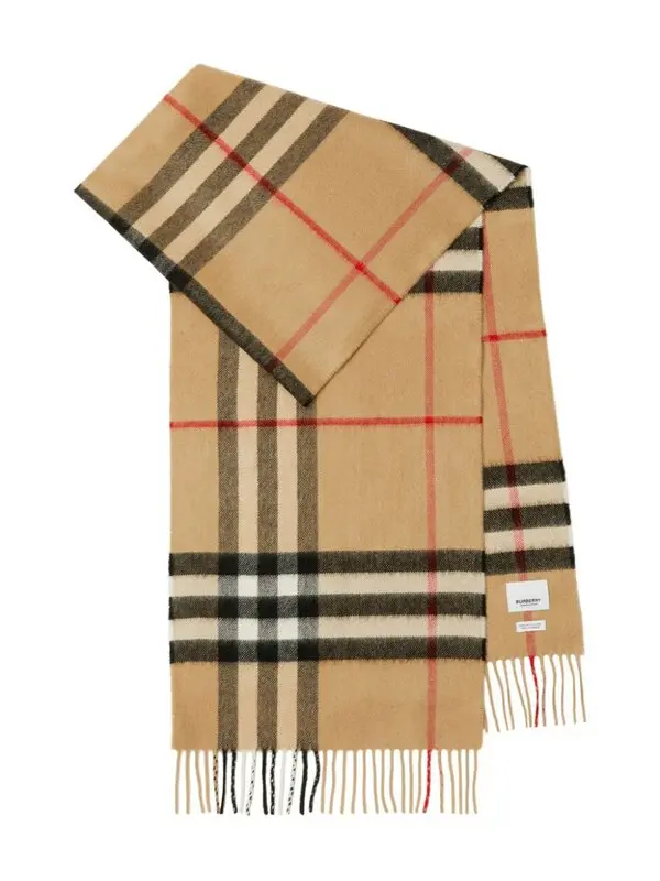 Burberry The Classic Check Cashmere Scarf
