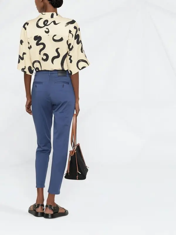 Jacob Cohen Slim-fit Cropped Trousers