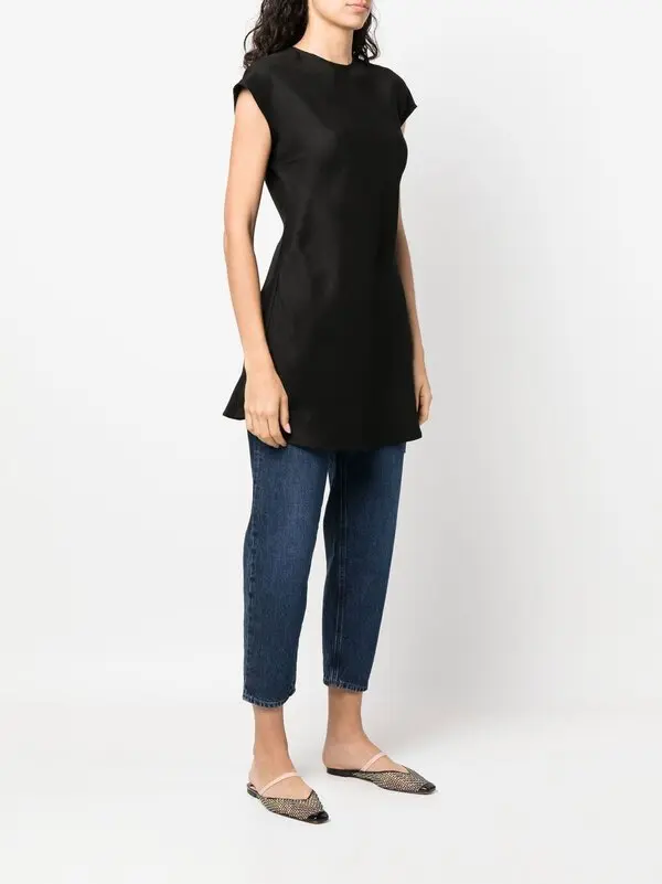TOTEME Knot Short-sleeve Top
