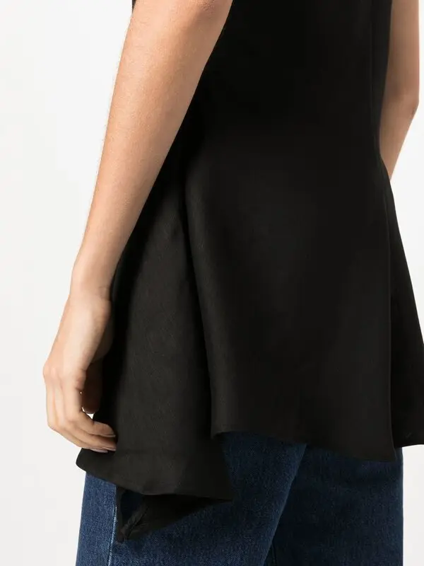 TOTEME Knot Short-sleeve Top