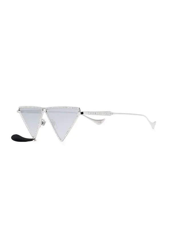 Gucci Embellished Geometric Sunglasses