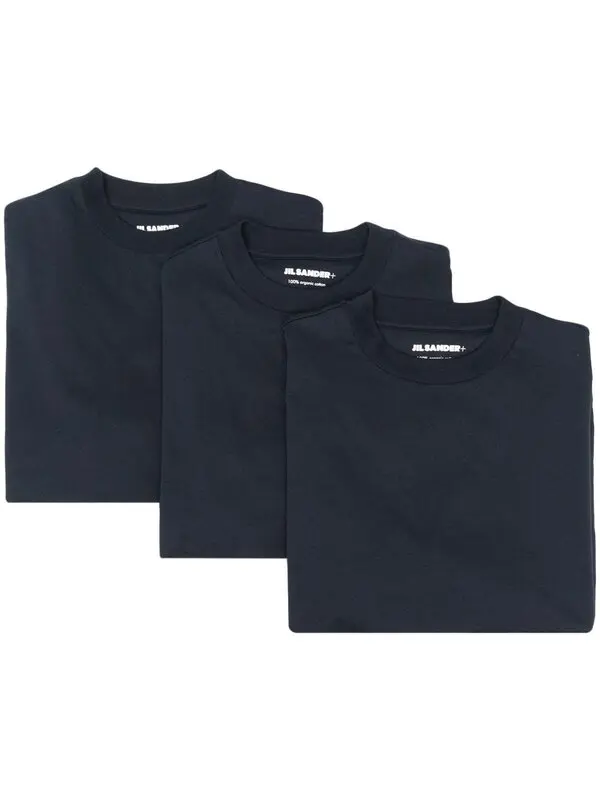 JIL SANDER Pack Of Three Crew-neck T-shirts