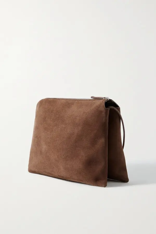 THE ROW 90s Small Suede Tote