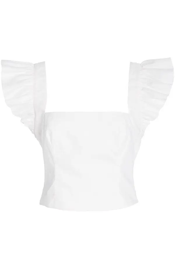 Cara Cara Hyannis Top - White