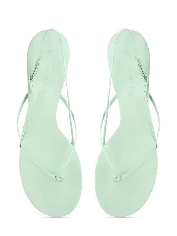 Studio Amelia 50mm Wishbone Leather Sandals