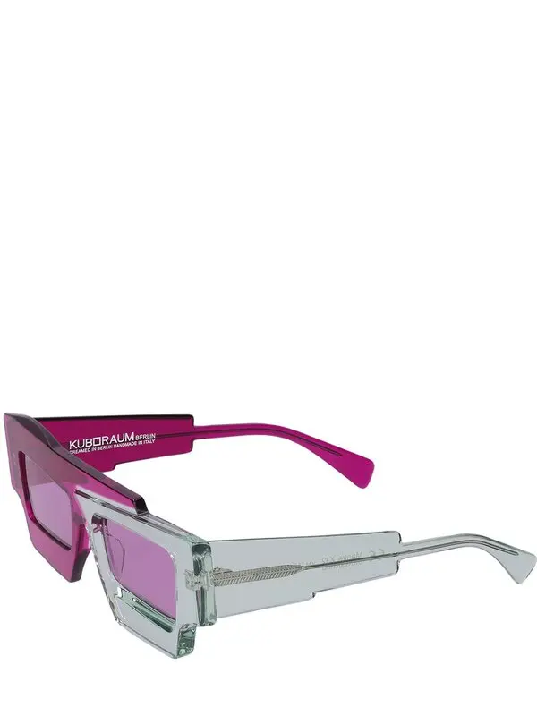 KUBORAUM X12 Asymmetric Acetate Sunglasses