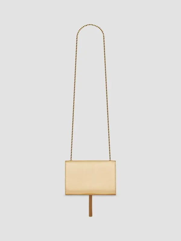 Saint Laurent Kate Metallic Leather Shoulder Bag