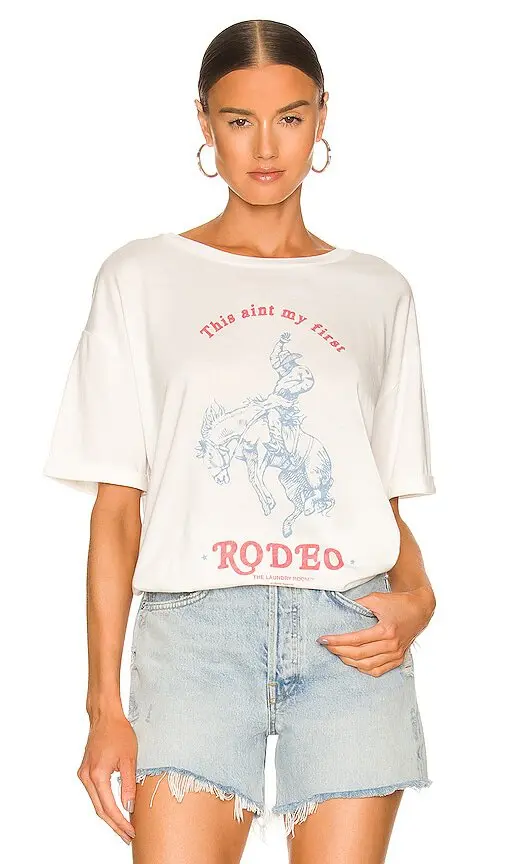 THE LAUNDRY ROOM This Ain't My First Rodeo" Graphic Tee