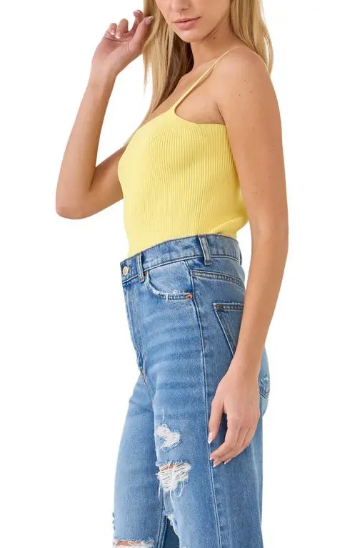 GREY LAB Classic Rib Tank - Yellow