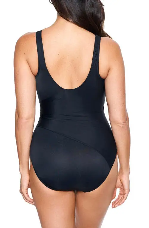 MIRACLESUIT® Razzle Dazzle Eclat One-piece Swimsuit - Black