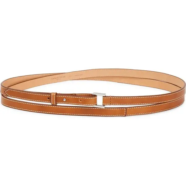 Brown Leather Lafayette 148 Belt Vintage Lafayette 148 New York Brown Leather Belt  main image 3