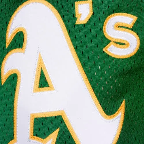 Mitchell & Ness Reggie Jackson Oakland Athletics Cooperstown Mesh Batting Practice Jersey