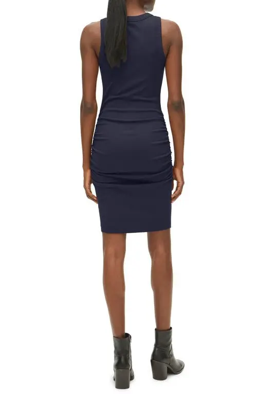 Michael Stars Demi Ruched Tank Dress - Admiral