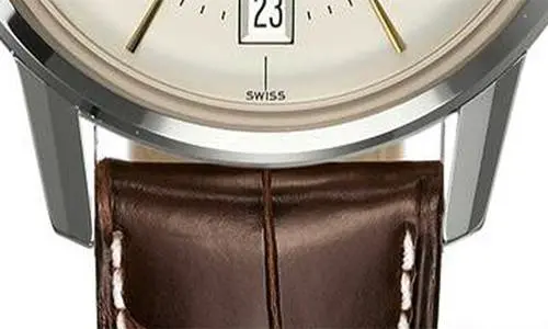 LONGINES Heritage Flagship Automatic Leather Strap Watch