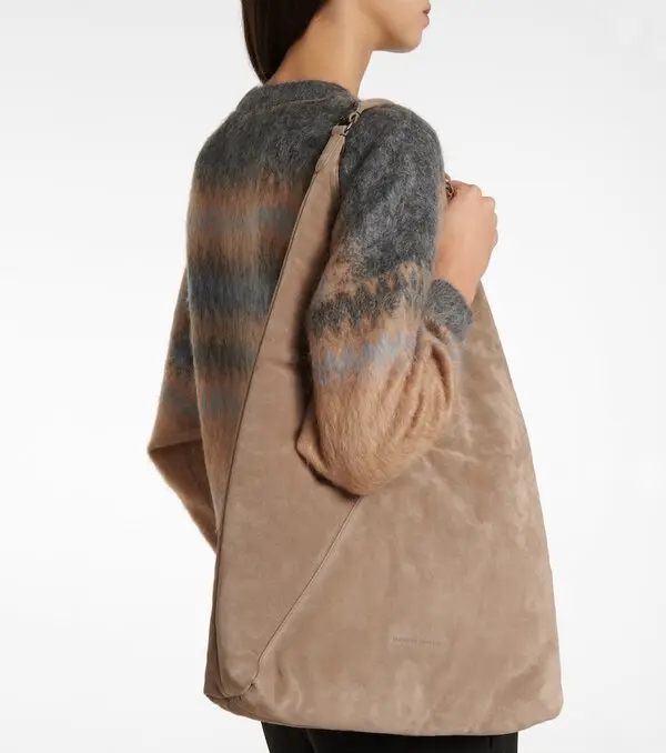 Brunello Cucinelli Suede Shoulder Bag
