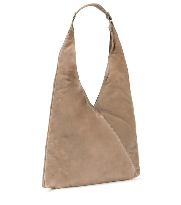 Brunello Cucinelli Suede Shoulder Bag