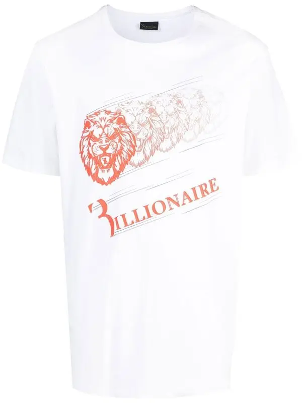 BILLIONAIRE Logo-print Cotton T-shirt
