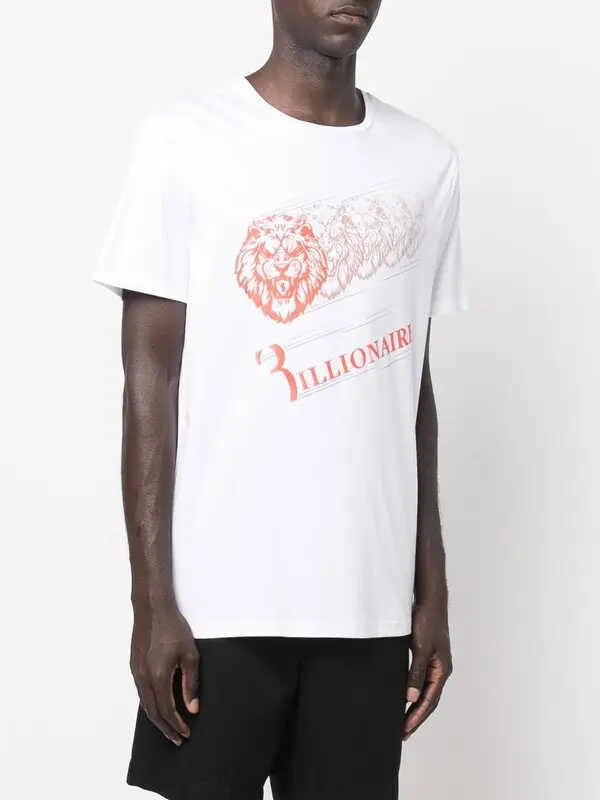 BILLIONAIRE Logo-print Cotton T-shirt